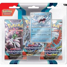 POKÉMON Sammelkarte Pokemon Karmesin & Purpur – Paradoxrift 3er-Pack Blister Kolowal