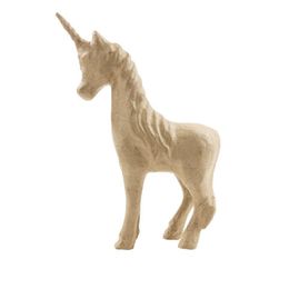 décopatch décopatch Dekofigur Pappmaché-Figur Einhorn