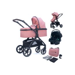 Pixini Kombi-Kinderwagen Pixini Nelio Kinderwagen 3in1 Set