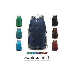 TAN.TOMI Wanderrucksack 40L Wanderrucksack Trekkingrucksack Rucksack Outdoor (Set mit 1 Rucksack und 1 Regenschutz