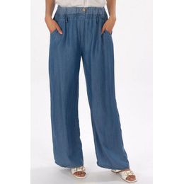 La Strada Palazzohose in Jeans-Optik