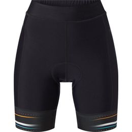 NAKAMURA Fahrradhose Da.-Fahrrad-Hose Degna II wms BLACK/MULTICOLOR