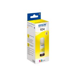 Epson Tinte gelb 104 EcoTank (C13T00P440) Tintenpatrone