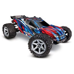 Traxxas RC-Buggy Traxxas RC Rustler 4x4 VXL Brushless Buggy blau 1:10 RTR