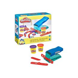 Hasbro Knetform-Set Play-Doh B5554 Knetwerkpresse inkl. 2 Dosen Knete