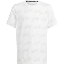 adidas Sportswear Funktionsshirt JB BLUV Q4AOP T 000 WHITE/GREONE/GOLDMT