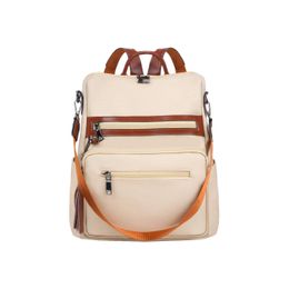 AquaBreeze Cityrucksack Damen-Rucksack veganem Leder