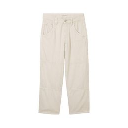 Tom Tailor Chinohose Baggy Hose mit recycelter Baumwolle