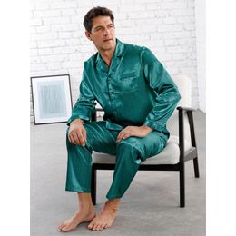 WITT Schlafanzug Pyjama, grün