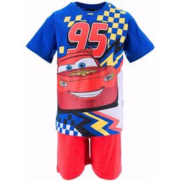 Disney Cars Schlafanzug Lightning McQueen (2 tlg) Jungen Shorty aus Baumwolle Gr. 98