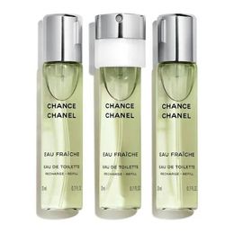 Chanel - Chance Eau Fraîche - Eau De Toilette Twist And Spray - Recharge 3 X 20 Ml