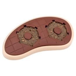 PetSafe Snackspielzeug, befüllbares Hundespielzeug Steak braun/ beige M-L