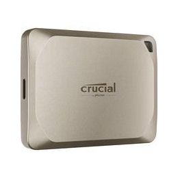 CRUCIAL X9 Pro für Mac Portable SSD 4 TB, Externe SSD USB-C 3.2 Gen-2 (10 Gb/s) Kapazität: 4 TB Datentransferrate: Lesen: 1.050 MB/s, Schreiben: 975 MB/s