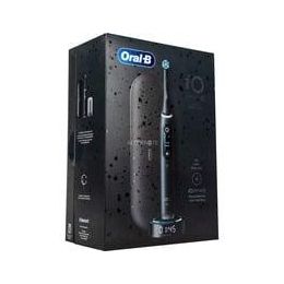 Braun Oral-B iO Series 10 Black Onyx Luxe Edition, Elektrische Zahnbürste schwarz