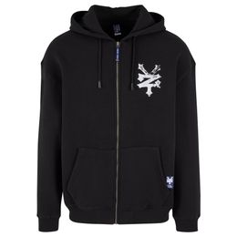 Zoo York Sweatjacke Herren Gr&ouml;&szlig;e XXS schwarz / wei&szlig;