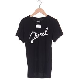 Diesel Damen T-Shirt, schwarz, Gr. 34