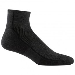 Darn Tough - Hiker 1/4 Midweight with Cushion - Wandersocken Unisex M | EU 41-42,5 schwarz