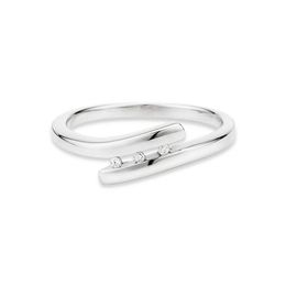 Bruno Banani Fingerring Schmuck Geschenk Silber 925 Damenring, mit Zirkonia (synth), silberfarben