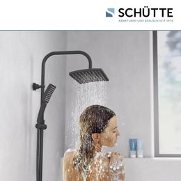 Sch&uuml;tte Sch&uuml;tte Duschset MALLORCA Regendusche ohne Armatur Schwarz