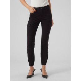 Véro Moda Vero Moda Cargohose VMIVY MR ANKLE CARGO PANTS NOOS, schwarz