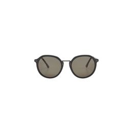 Tom Tailor Herren Ovale Retro-Sonnenbrille, schwarz, Gr. ONESIZE