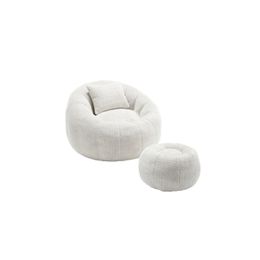 REDOM Stuhl 360°-freie Rotation super weiche Couch (hoher Dichte Memory-Schaum gefüllter erwachsener Sitzsack-Stuhl und Wohnzimmer)