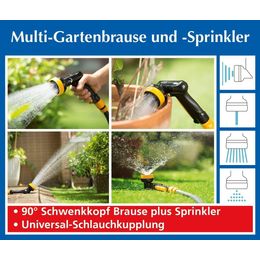 Maximex Flächenregner Multi Gartenbrause und Sprinkler