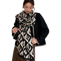 FIDDY Dekoschale Damen Schal Warm Herbst Pashmina Shawl Winterschal mit geometrischen (1 St)