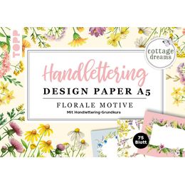 TOPP Motivpapier Handlettering Design Paper Block