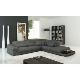 JVmoebel Ecksofa, Multifunktions Relac Ledersofa Sofa Couch Polster Eck Sitz