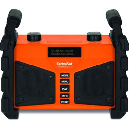 Technisat DIGITRADIO 230 OD orange Baustellenradio (Digitalradio (DAB)