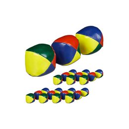 Relaxdays Spielball Jonglierbälle 24er Set
