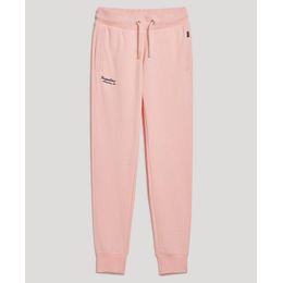 Superdry Sweathose ESSENTIAL LOGO JOGGERS UB Pale Rose Pink