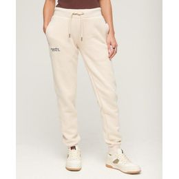 Superdry Sweathose ESSENTIAL LOGO JOGGER Tapioca Cream