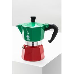 Bialetti Espressokocher Moka Express Tricolore 3 Tassen