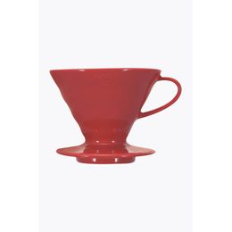 Hario Coffee Dripper V60 02 Ceramic Red Kaffeefilter