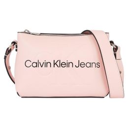 Calvin Klein Jeans Mini Bag SCULPTED CAMERA POUCH21 MONO, mit großflächigem Markenlogo vorne, rosa