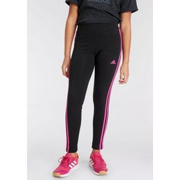 adidas Sportswear Leggings ESSENTIALS 3-STREIFEN COTTON (1-tlg), schwarz