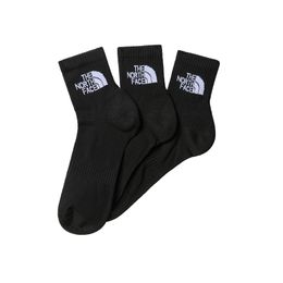 The North Face Sportsocken Herren Größe 41/43 schwarz / weiß