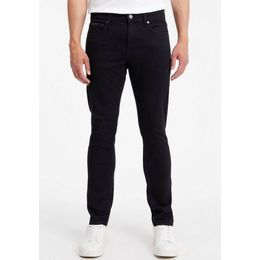 Calvin Klein Slim-fit-Jeans SLIM FIT RINSE BLACK im 5-Pocket-Style, schwarz