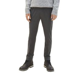 Tom Tailor Denim Chinohose mit Bügelfalten, grau