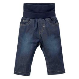 Klitzeklein Schlupfjeans Baby-Jeans mit elastischem Bund, blau