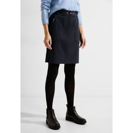 Cecil Minirock Jogskirt SOLID, blau