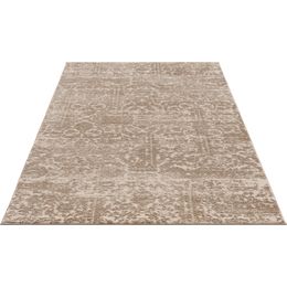Teppich Home Affaire "Dilani" Teppiche Gr. B/L: 120 cm x 180 cm, 12 mm, 1 St., beige (natur) Esszimmerteppiche