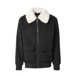 ABOUT YOU x Jaime Lorente Jacke 'Fabrice' Herren Größe L anthrazit / weiß