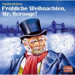 Bastei Lübbe Fröhliche Weihnachten, Mr. Scrooge!,2 Audio-CDs - Charles Dickens (Hörbuch)