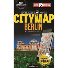 High 5 Edition Interactive Mobile Citymap Berlin, Karte (im Sinne von Landkarte)