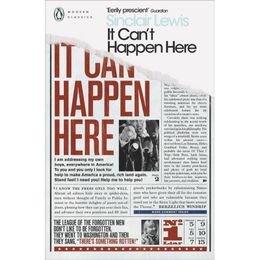 It Can't Happen Here - Sinclair Lewis, Kartoniert (TB)