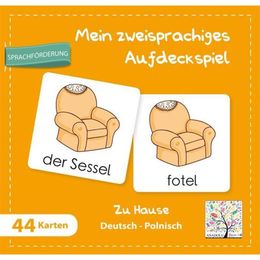 Mein zweisprachiges Aufdeckspiel, Zu Hause Deutsch-Polnisch (Kinderspiel)