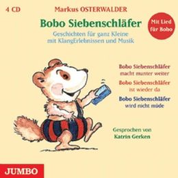 Bobo Siebenschläfer. Gesamtauflage,4 Audio-CDs - Markus Osterwalder (Hörbuch)